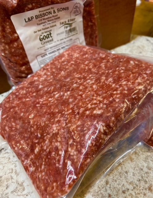 Ground Goat Meat - Saco River Farms